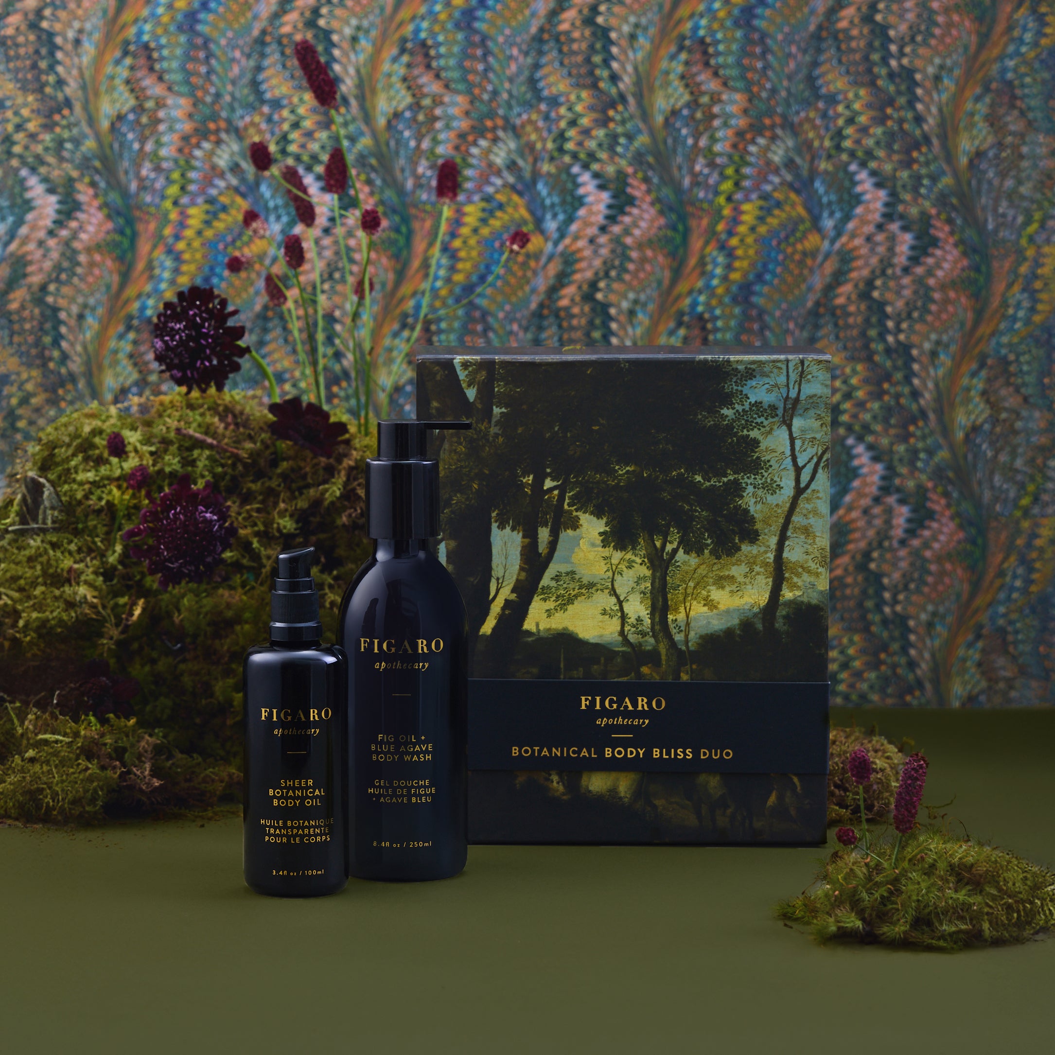 Blue Agave Body Wash + Sheer Botanical Body Oil Gift Set | Figaro ...
