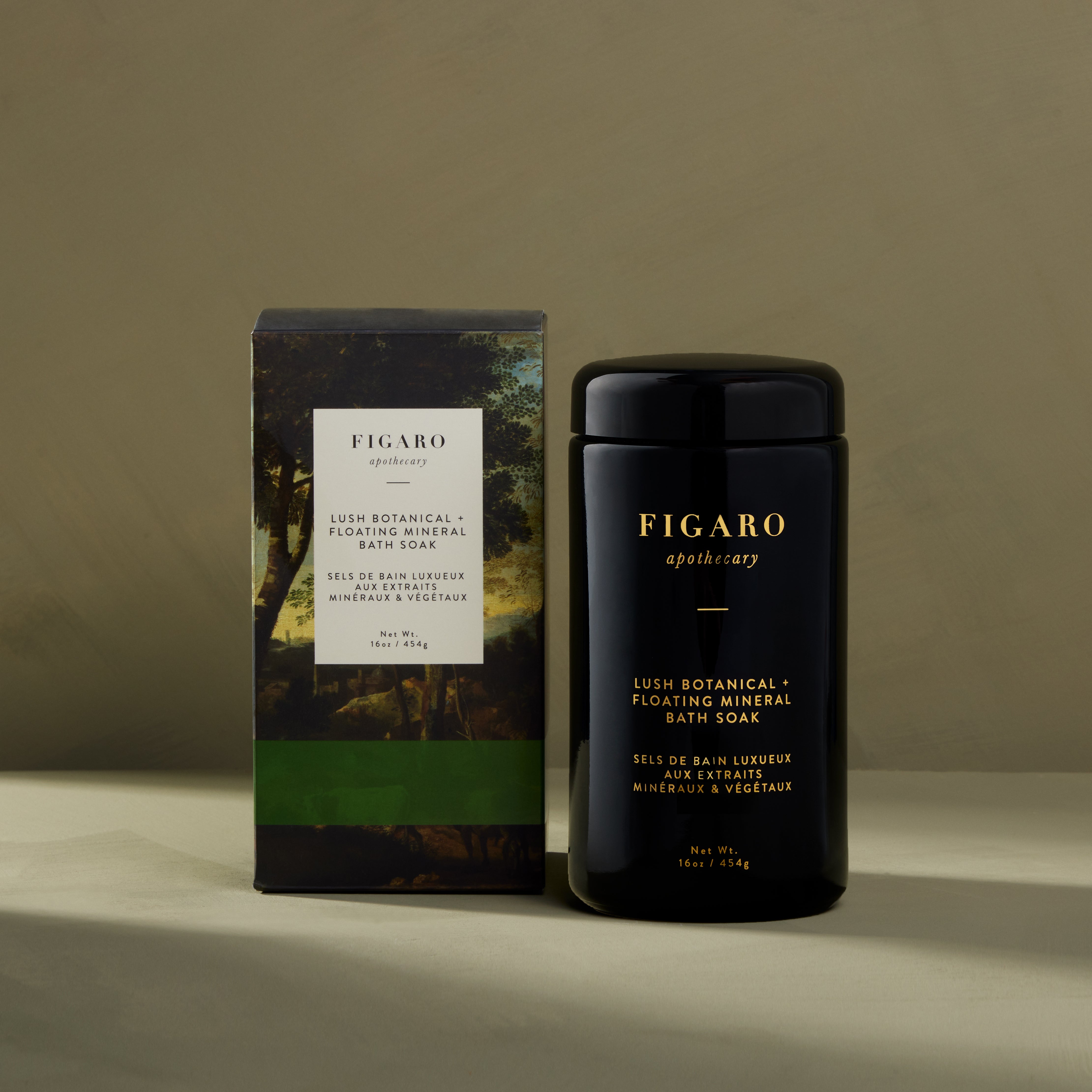 LUSH BOTANICAL + FLOATING MINERAL BATH SOAK | Figaro Apothecary