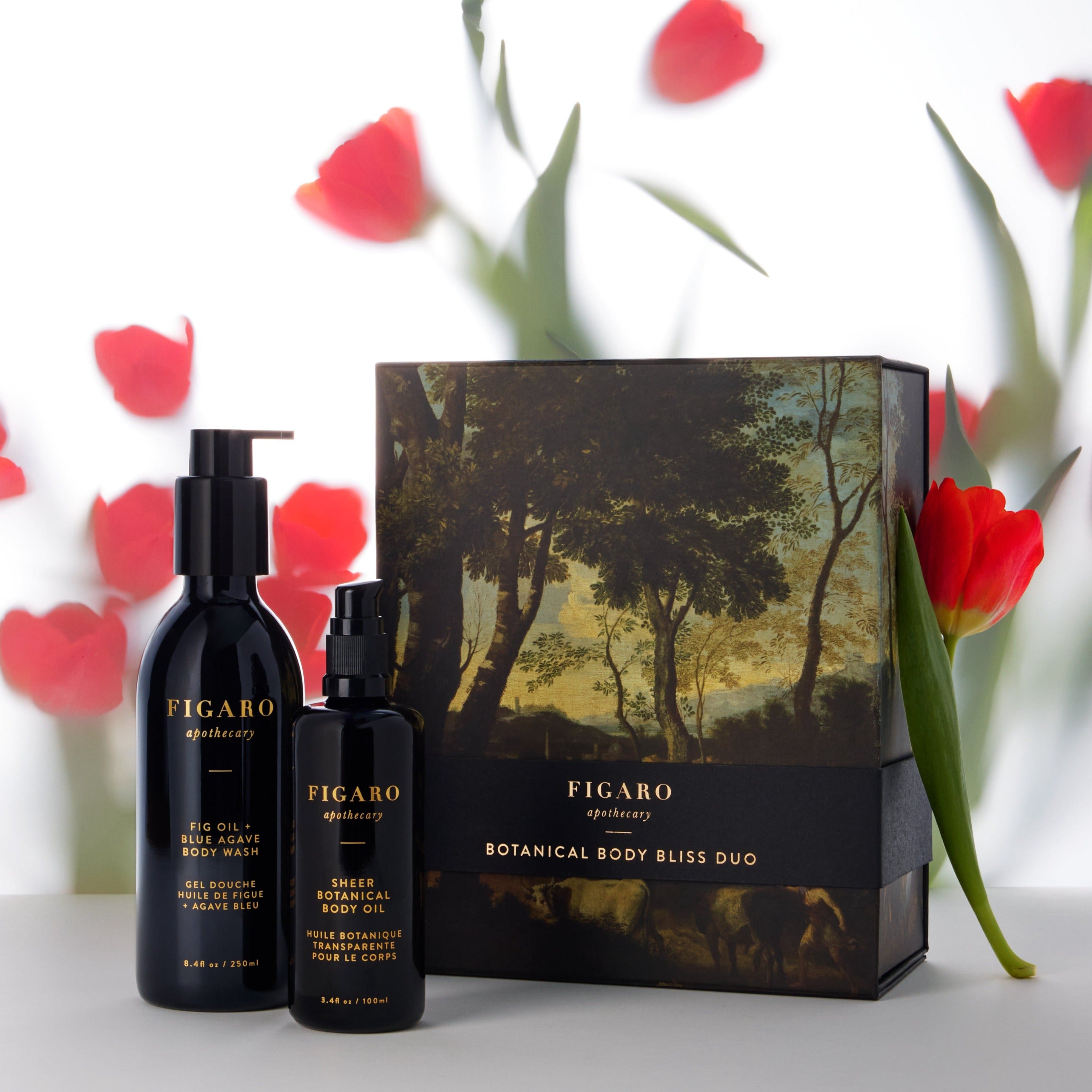 Blue Agave Body Wash + Sheer Botanical Body Oil Gift Set | Figaro ...