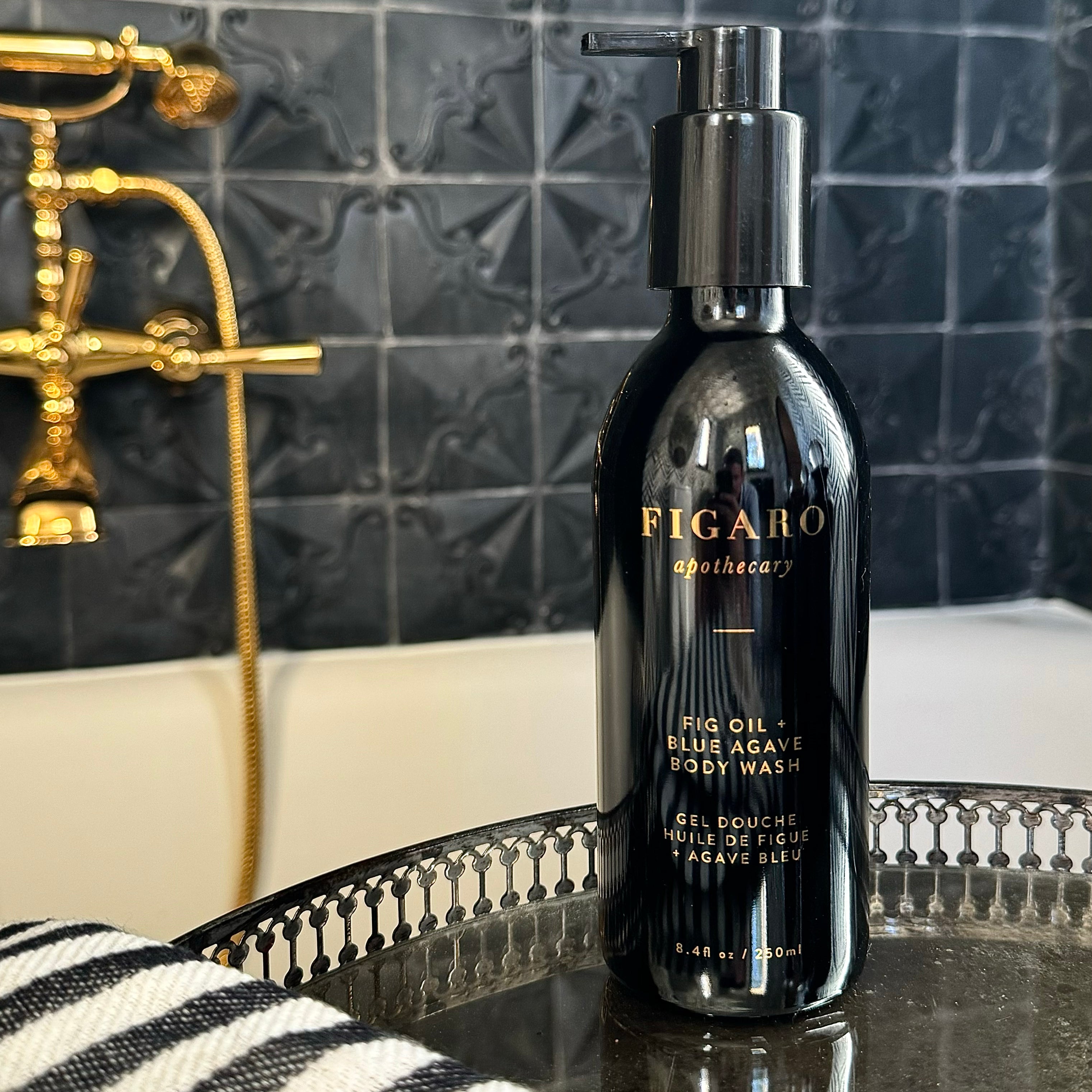 FIG OIL + BLUE AGAVE BODY WASH | Figaro Apothecary